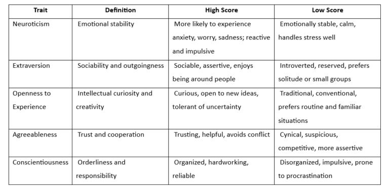 NEO Five-Factor Inventory-3- Master the 5 traits of Personality ...
